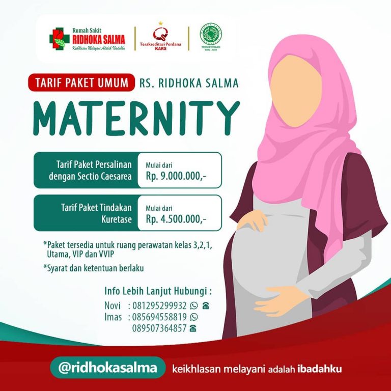 Promosi Paket Umum Persalinan dari RS Ridhoka Salma | Rumah Sakit ...
